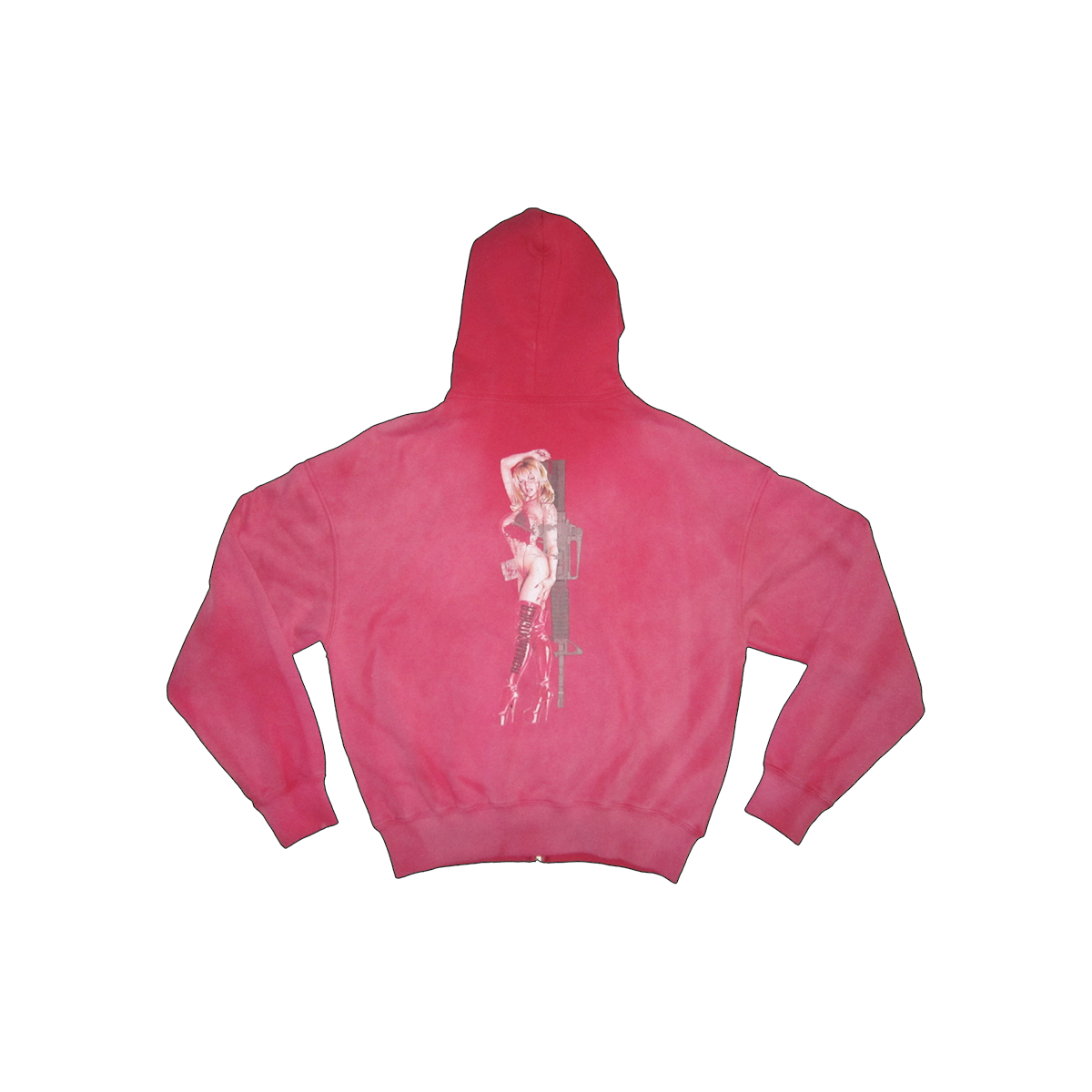 Pin-up Girl Red Zip up – RomanCatcher